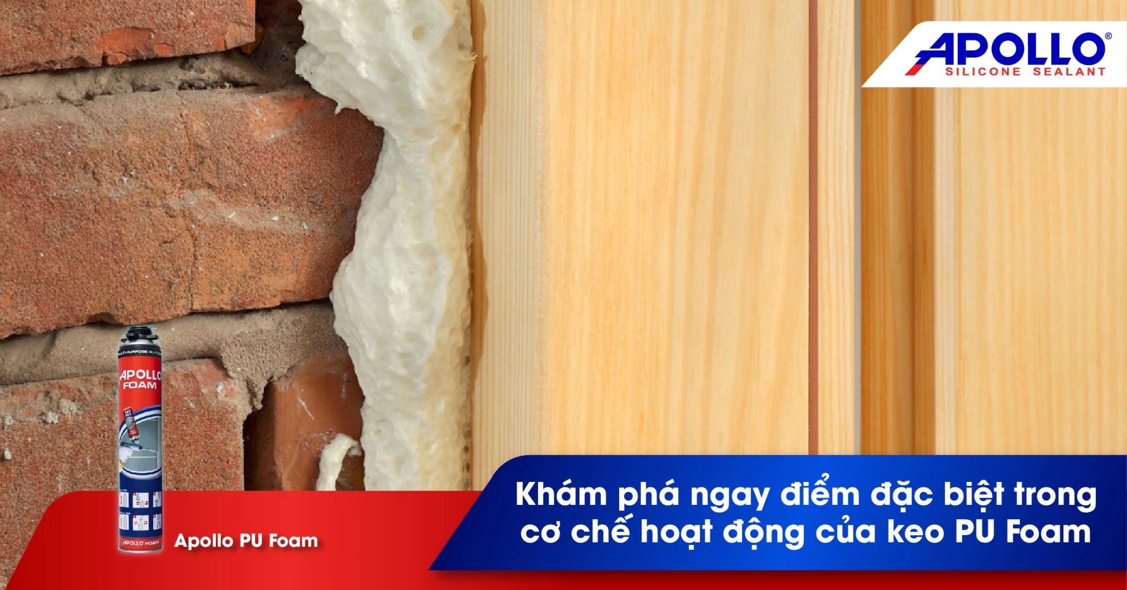 KHÁM PHÁ ĐIỂM ĐẶC BIỆT TRONG CƠ CHẾ HOẠT ĐỘNG CỦA KEO PU FOAM