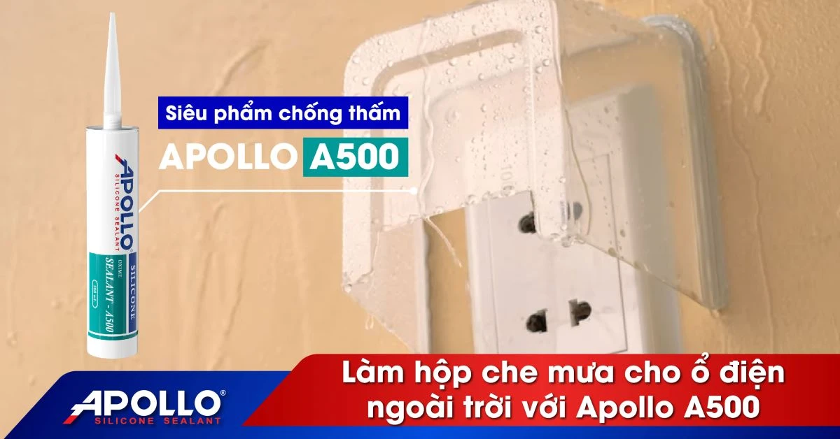 TỰ LÀM HỘP CHE MƯA CHỐNG THẤM CHO Ổ ĐIỆN NGOÀI TRỜI VỚI KEO DÁN ...