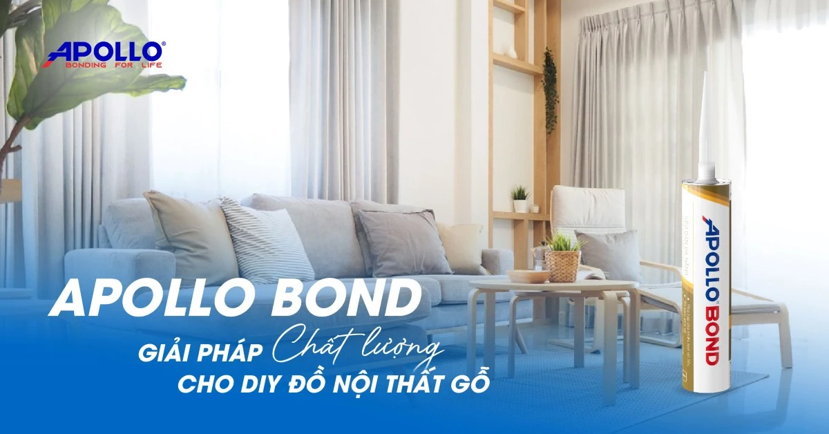 APOLLO BOND - GIẢI PHÁP CHẤT LƯỢNG CHO DIY ĐỒ NỘI THẤT GỖ
