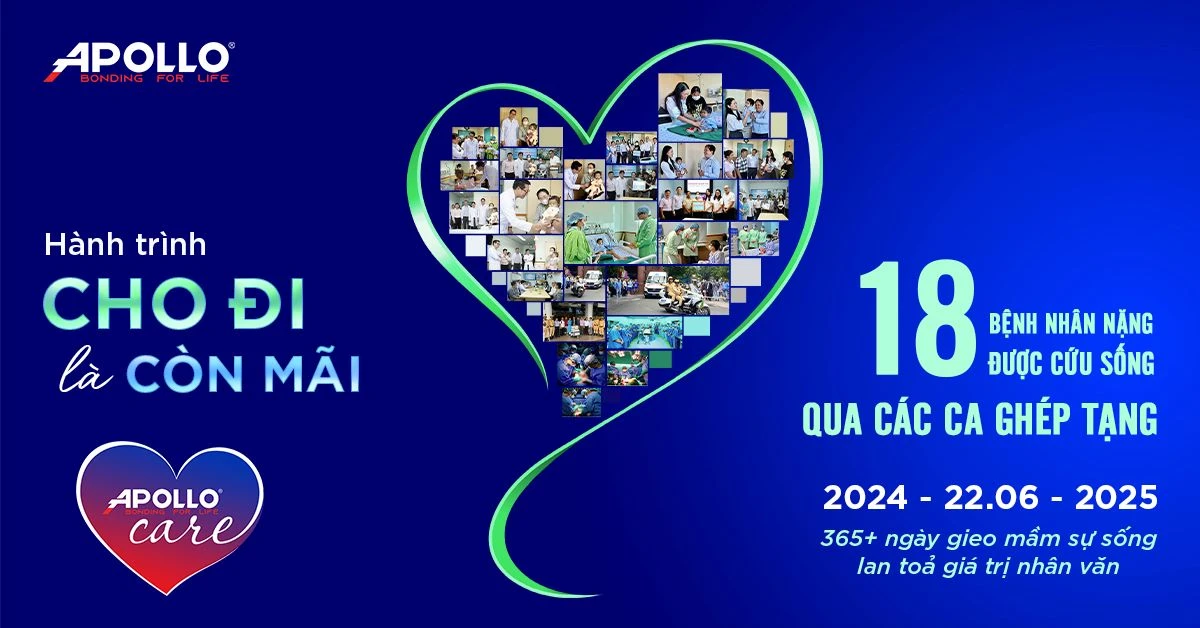 APOLLO SILICONE – HÀNH TRÌNH “CHO ĐI LÀ CÒN MÃI”