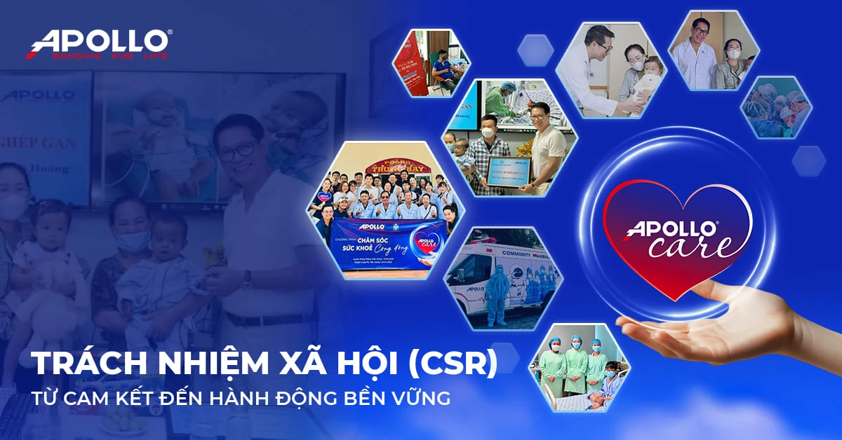 Trách nhiệm xã hội từ cam kết đến hành động bền vững Apollo Care
